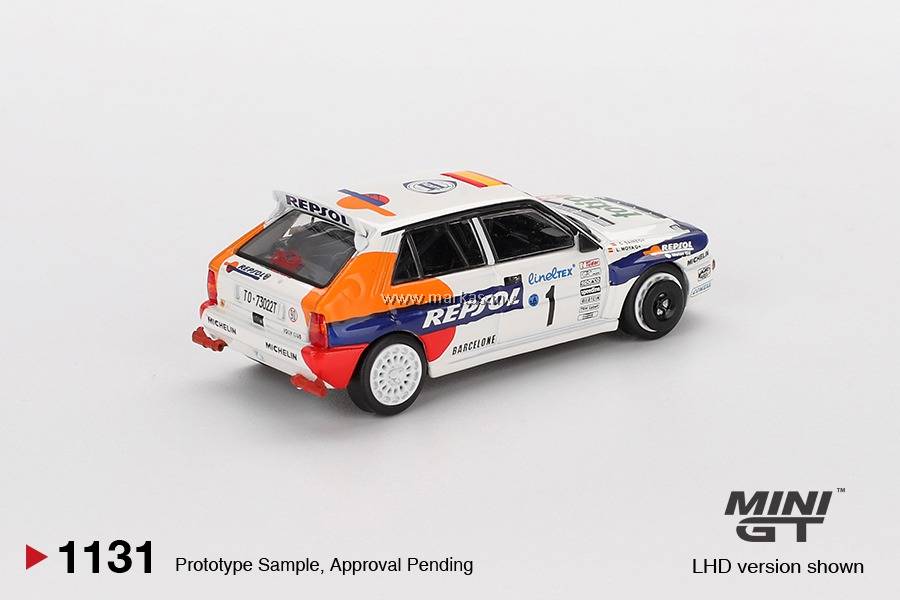 (PO) MINI GT 1/64 #1131 LANCIA DELTA HF INTEGRALE EVOLUZIONE #11993 ...