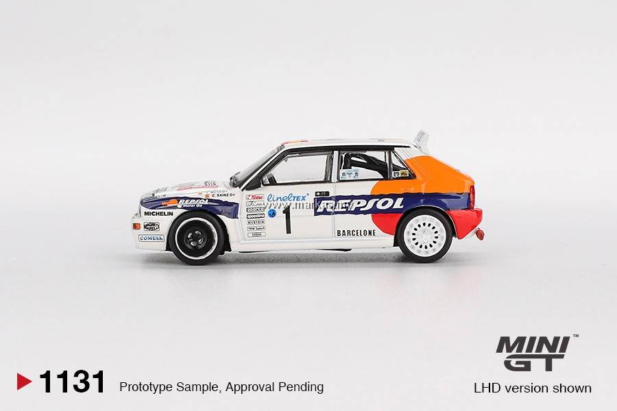 (PO) MINI GT 1/64 #1131 LANCIA DELTA HF INTEGRALE EVOLUZIONE #11993 ...