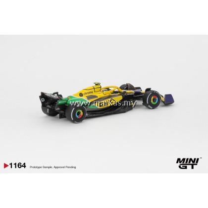 (PO) (STANDARD/BLISTER) MINI GT 1/64 #1164 MCLAREN MCL38 #4 LANDO ...