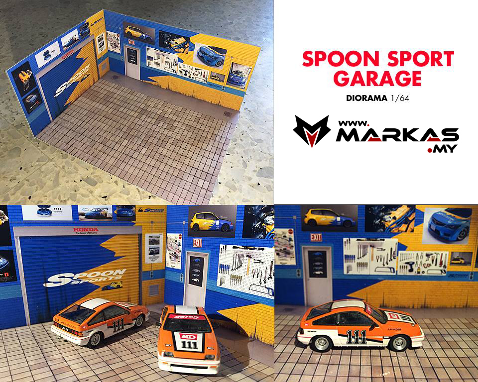 DIORAMA 1/64 - SPOON SPORT GARAGE