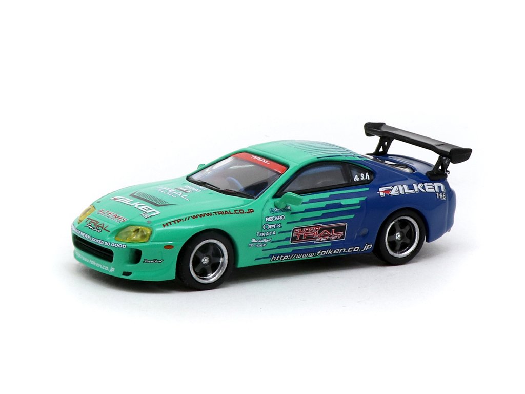 TARMAC WORKS 1/64 TOYOTA SUPRA FALKEN