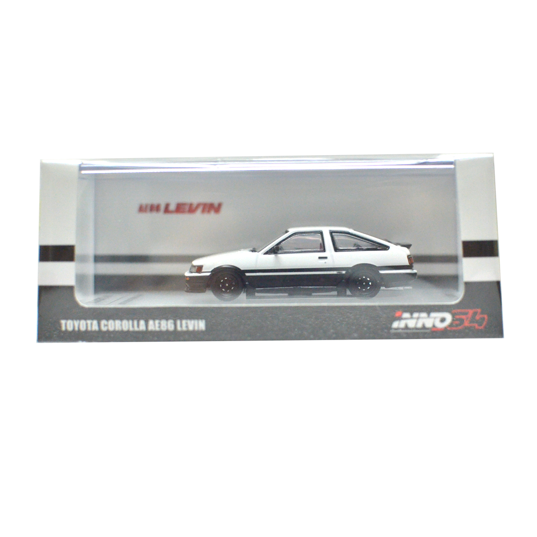 INNO MODELS INNO64 1/64 TOYOTA COROLLA AE86 LEVIN WHITE