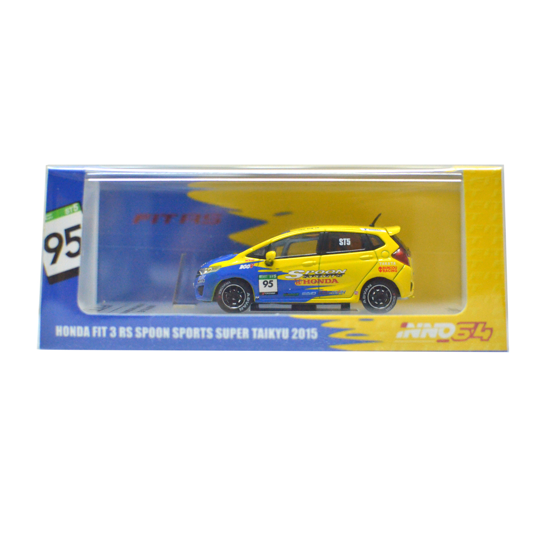 INNO MODELS INNO64 1/64 HONDA FIT 3 RS GK5 #95 TEAM "SPOON SPORTS ...