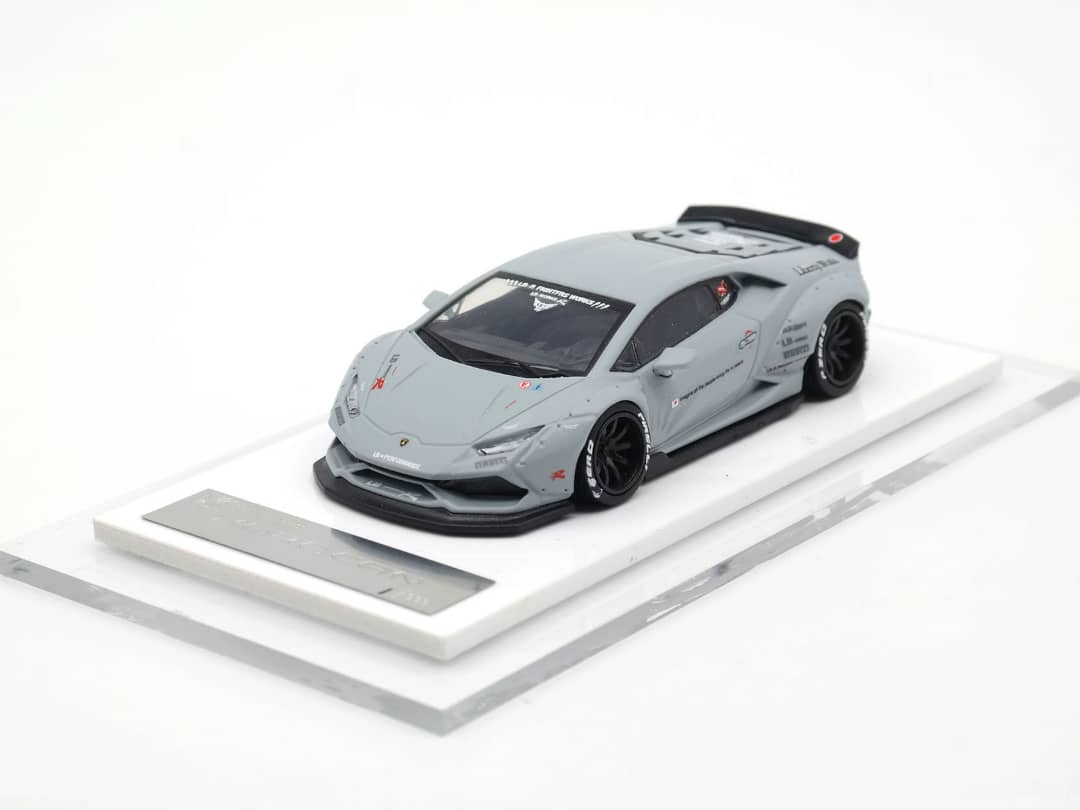 LB PERFORMANCE PREMIUM COLLECTION LIBERTY WALK 1/64 HURACAN LB 610 GREY ...
