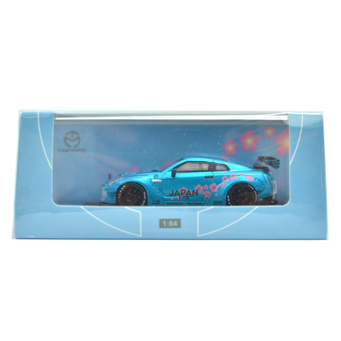 TIME MODEL 1/64 LB☆WORKS NISSAN GT-R R35 SAKURA GT WING