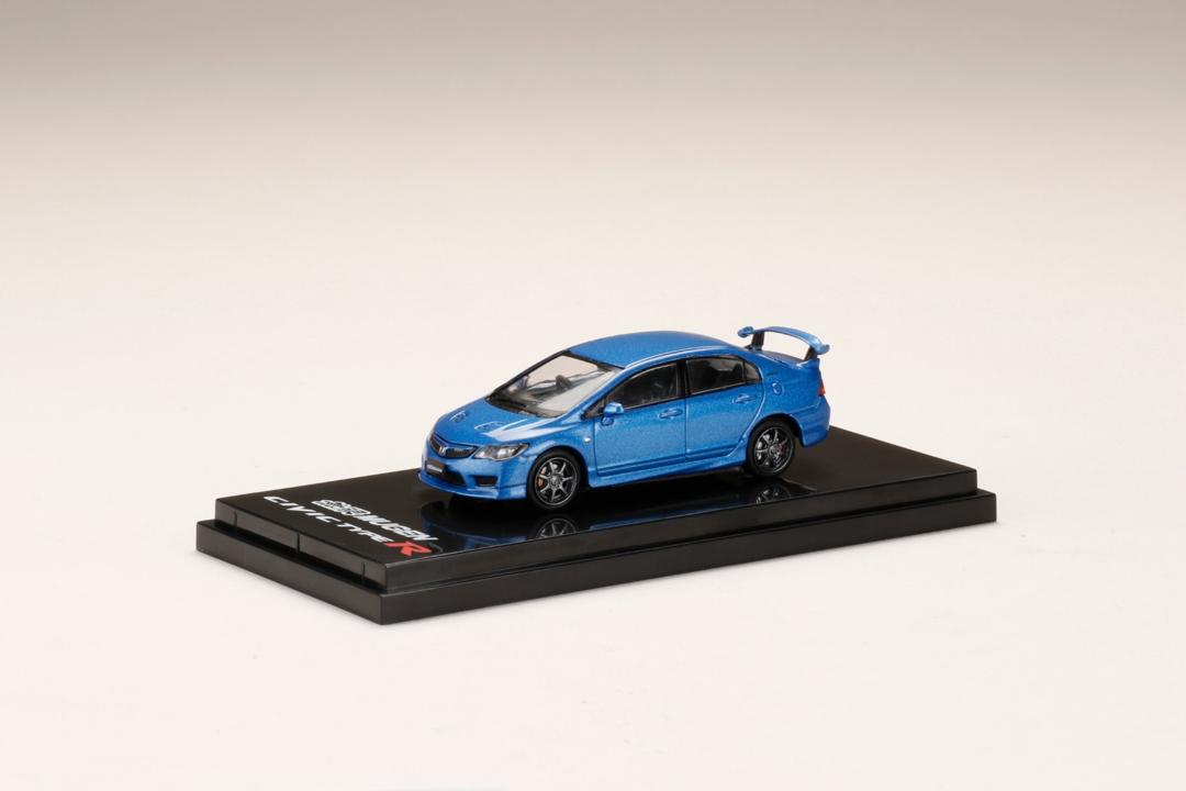 (PO) HOBBY JAPAN 1/64 HONDA MUGEN CIVIC TYPE R (FD2) VIVID BLUE PEARL