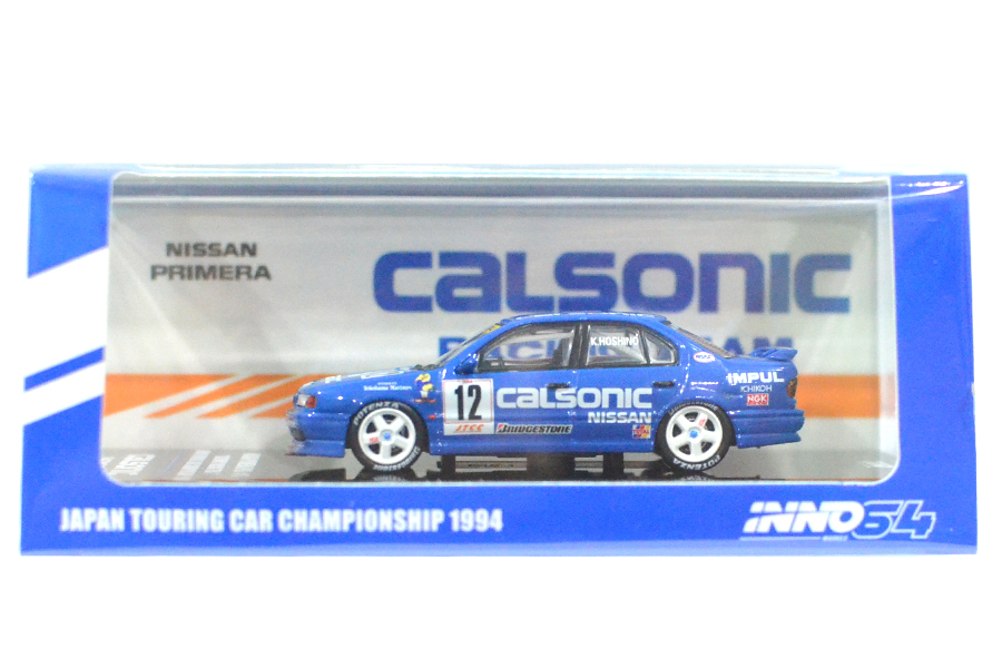 INNO MODELS INNO64 1/64 NISSAN PRIMERA (P10) #12 CALSONIC JICC 1994
