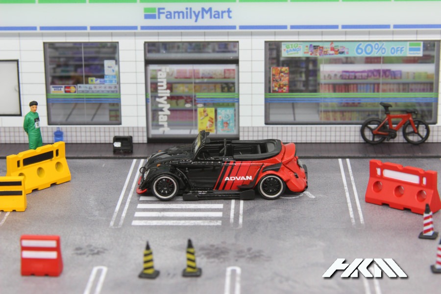 HKM 1/64 VOLKSWAGEN RWB BEETLE ADVAN