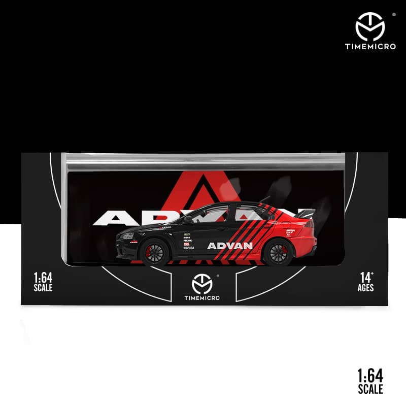 TIME MICRO 1/64 MITSUBISHI EVO X GENERATION ADVAN