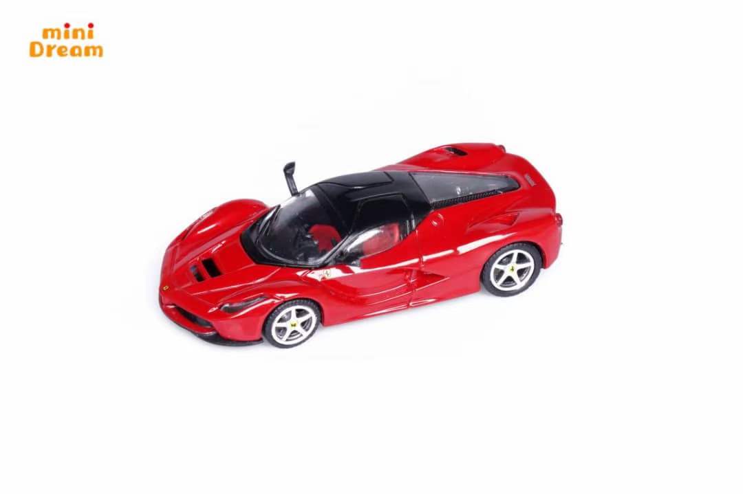 MINI DREAM 1/64 FERRARI LAFERRARI METALLIC RED