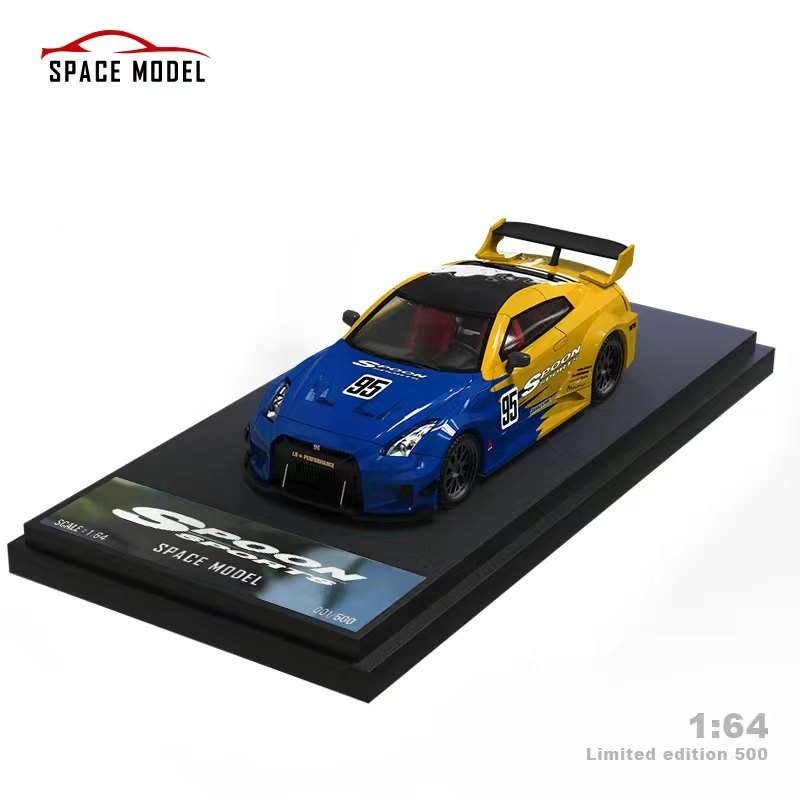 SPACE MODEL 1/64 NISSAN GTR R35 SPOON