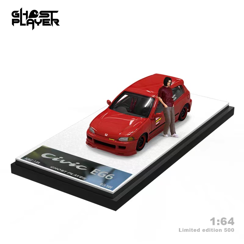 GHOST PLAYER 1/64 HONDA CIVIC EG6 SHOJI SHINGO INITIAL D THAI EXCLUSIVE ...