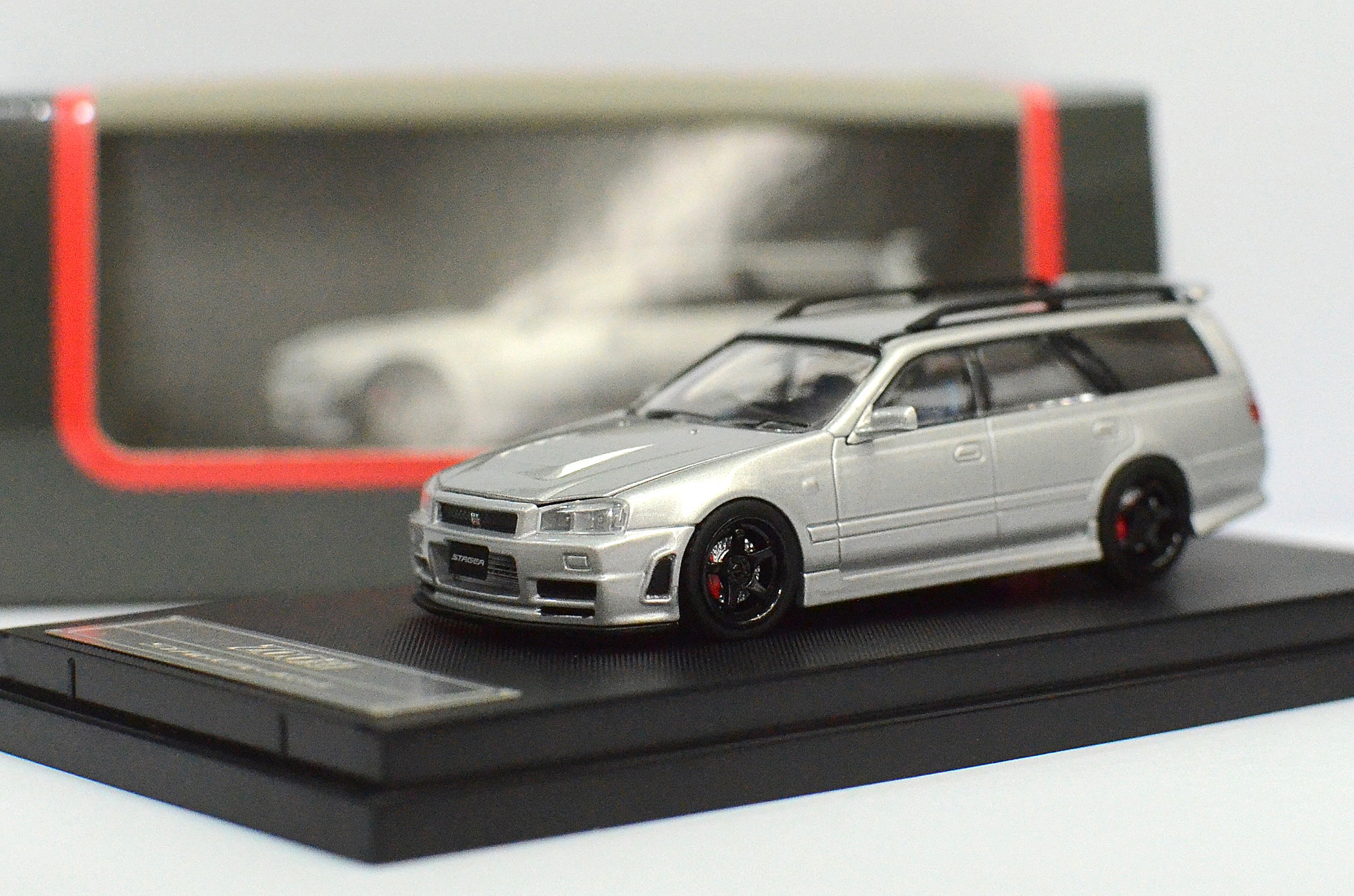 ZOOM 1/64 STAGEA 1ST GEN WC34 260RS OPENABLE HOOD WITH DETAILED ENGINE ...