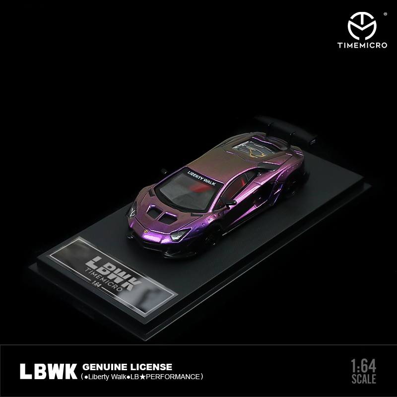 TIME MICRO 1/64 LAMBORGHINI LP700 LBWK MAGIC PURPLE