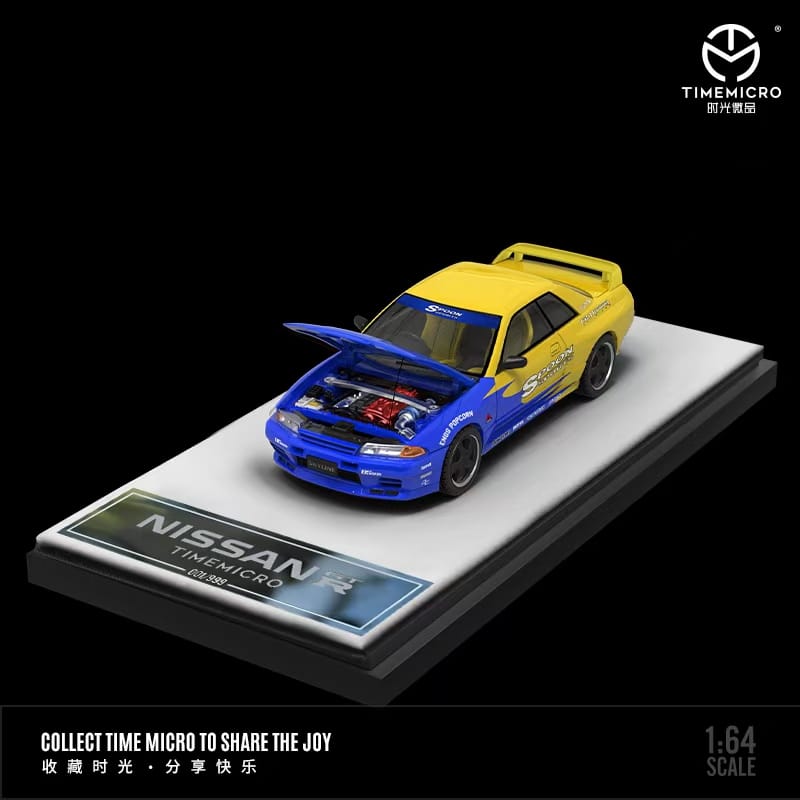 TIME MICRO 1/64 NISSAN GT-R R32 SPOON SPORTS LIVERY